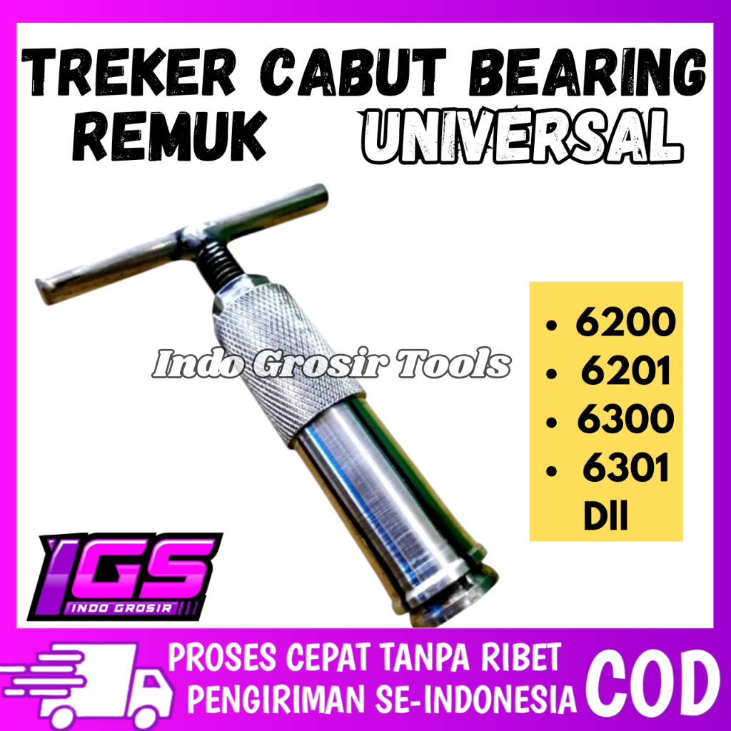 Jual Treker bearing pecah bisa di gunakan di bearing roda motor Honda ...