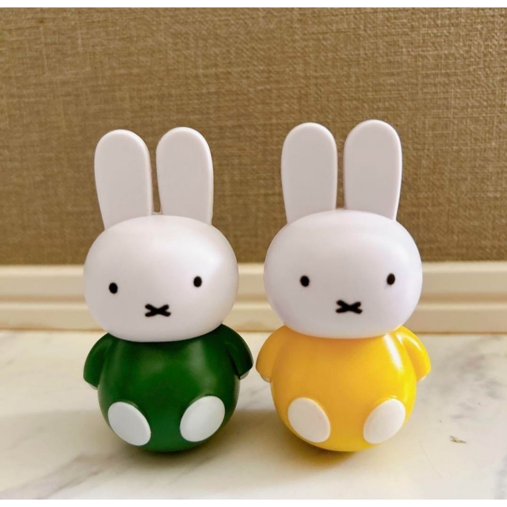 Jual Miffy Original Figure - Green & Yellow (2pcs) | Shopee Indonesia