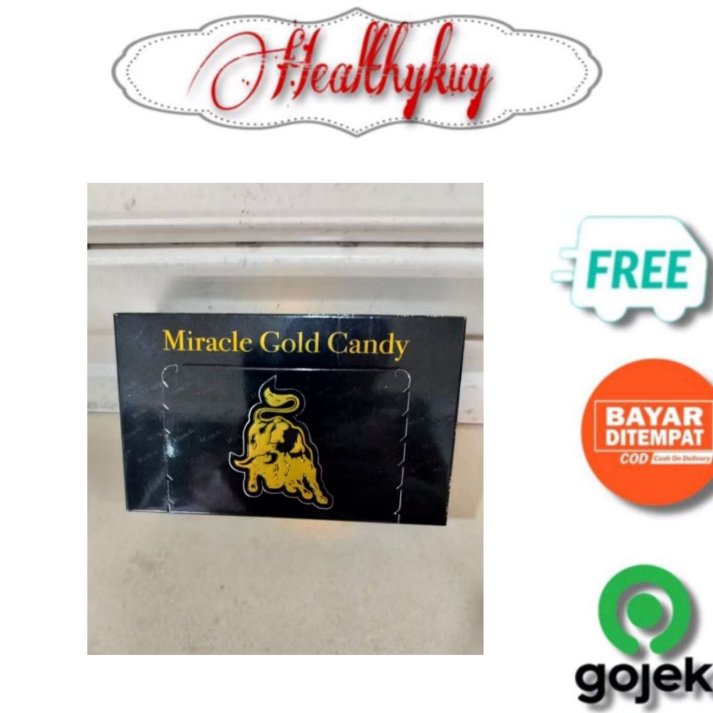 Jual Miracle Gold Candy Original Asli 1 Pcs | Shopee Indonesia