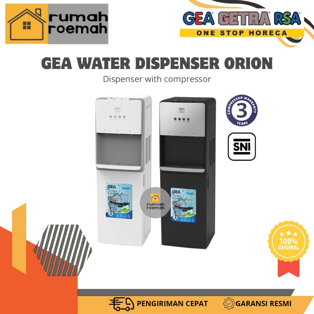 Jual GEA WATER DISPENSER ORION - B & ORION - W (dispenser with ...