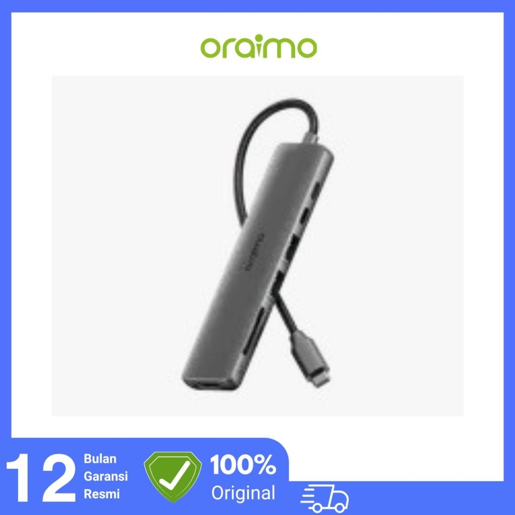 Jual Oraimo OUH-511 USB-C Power Trans Hub 7-in-1 Multi-Functional ...