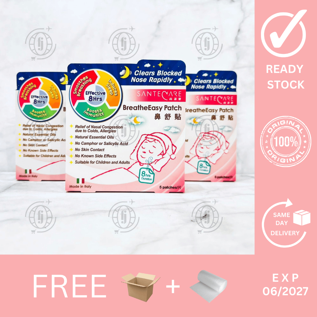 Jual Santecare Breatheeasy Patch Anak Hidung Tersumbat Made in Italy ...