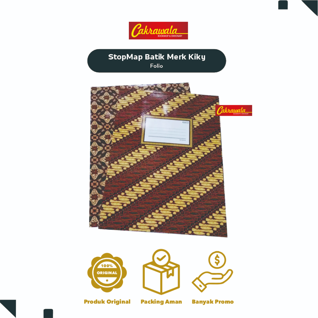 Jual Kiky Stopmap Batik | Map Batik Kertas Folio | Stopmap Dokumen Sekolah Kantor | ATK Murah ...
