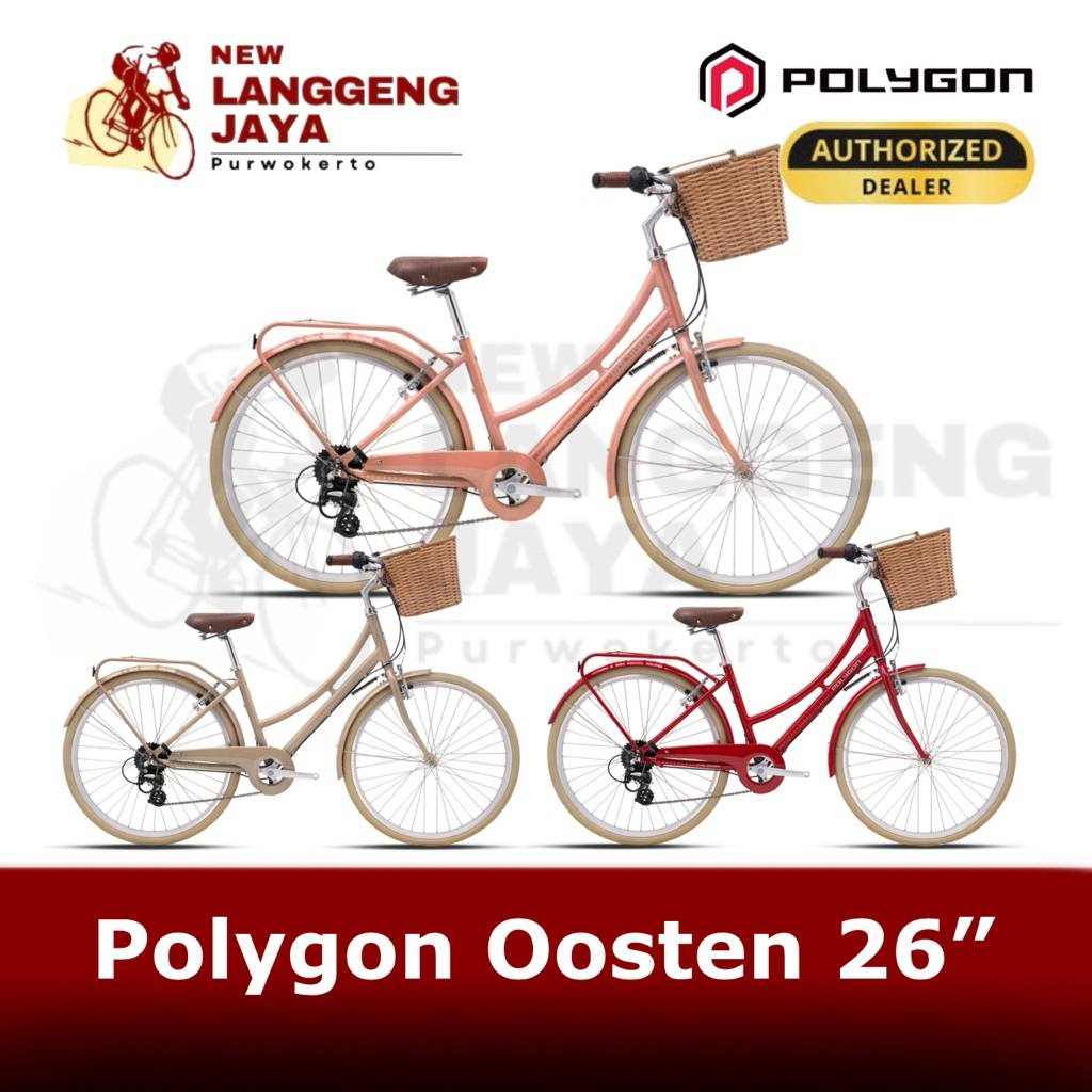 Jual Polygon Sepeda City Bike CTB Sierra Oosten 26" | Shopee Indonesia