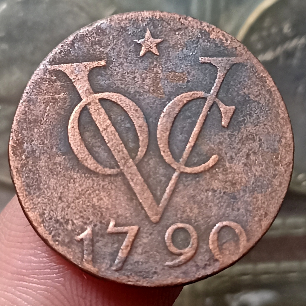 Jual Koin Kuno Jaman Belanda VOC 1790 Utrecht | Shopee Indonesia
