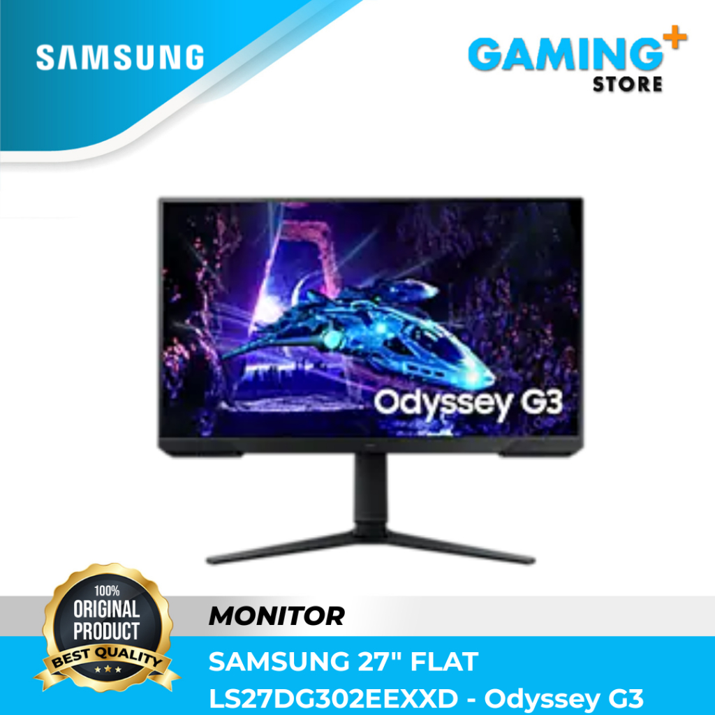 Jual Samsung Monitor Gaming Odyssey G3 G30D LS24DG302 LS27DG302 FLAT VA ...