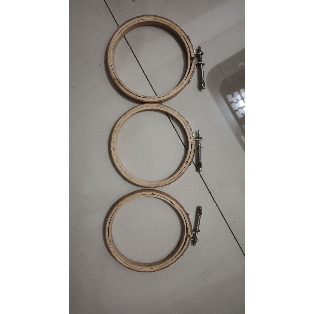 Jual Pembidang Kayu/Hoop/Ram/Pemindangan Kristik/Sulam Benang/Jahit ...