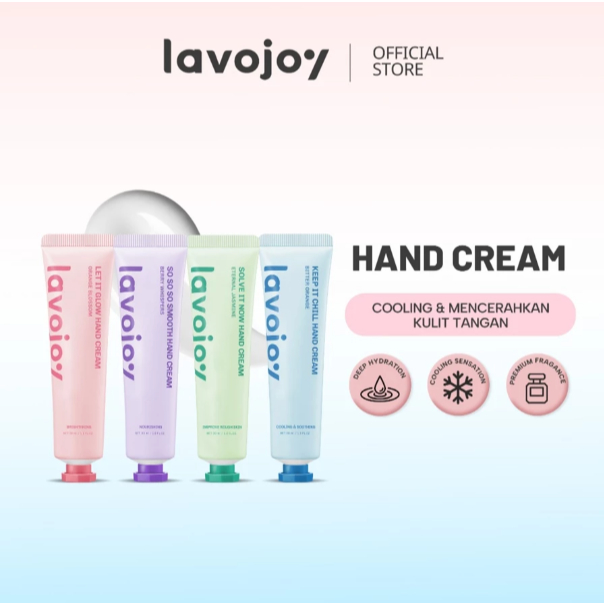 Jual Lavojoy Hand Cream Series 30ml | Krim untuk Mencerahkan dan ...