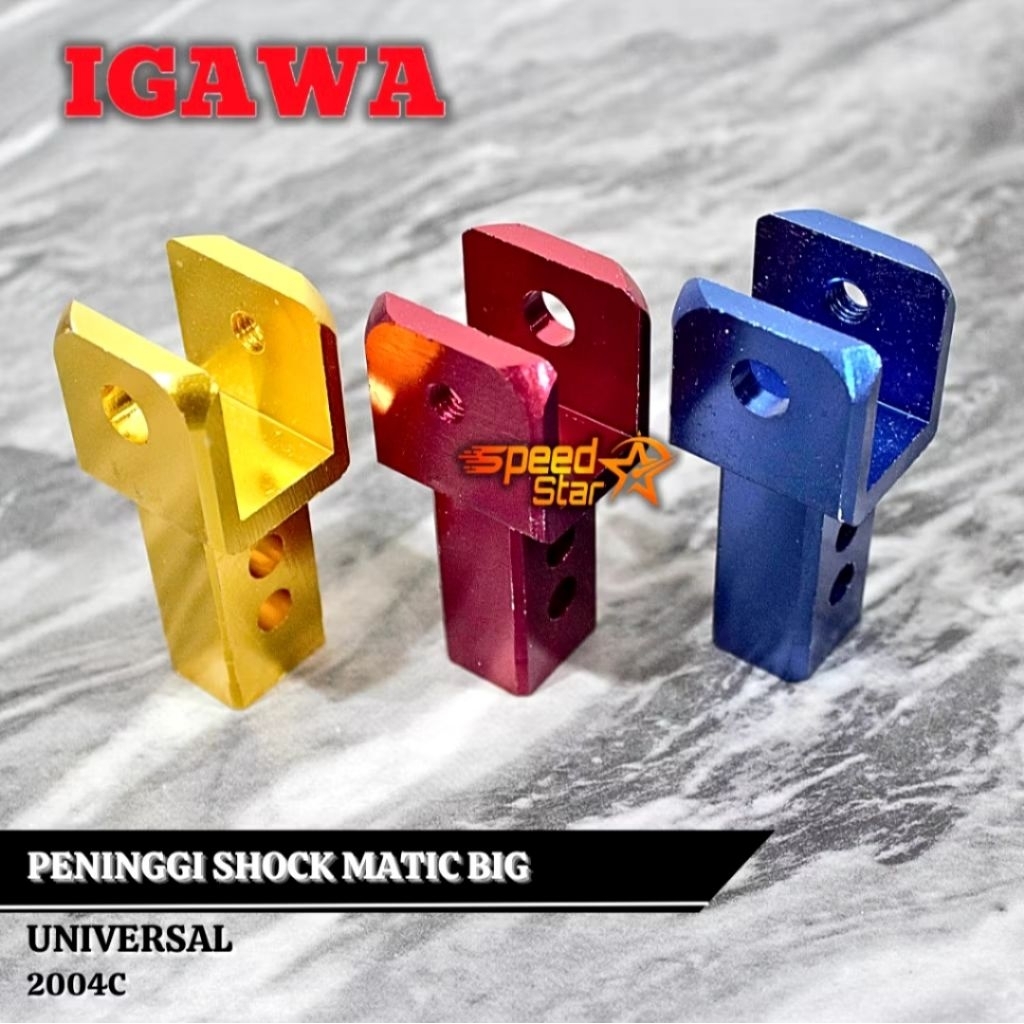 Jual Obral!! Peninggi Shock Matic Igawa Peninggi Shock belakang Motor ...