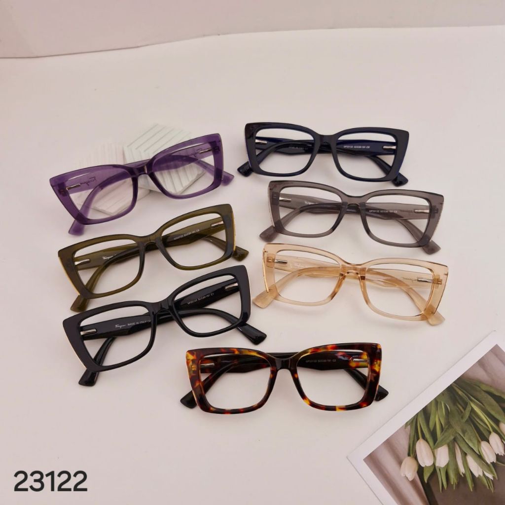 Jual Frame petak 23122 kacamata photocromic | Shopee Indonesia