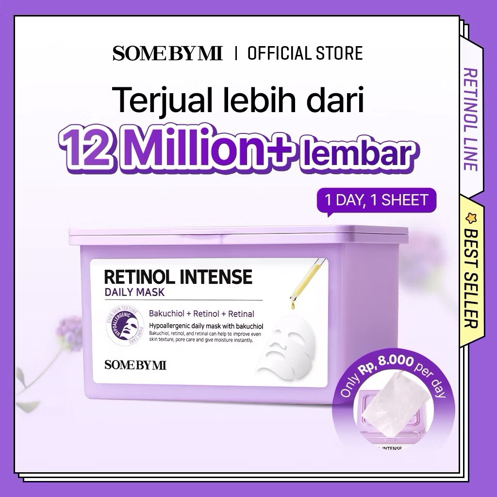 Jual SOMEBYMI Retinol Intense Daily Mask ( sheetmask ) | Shopee Indonesia