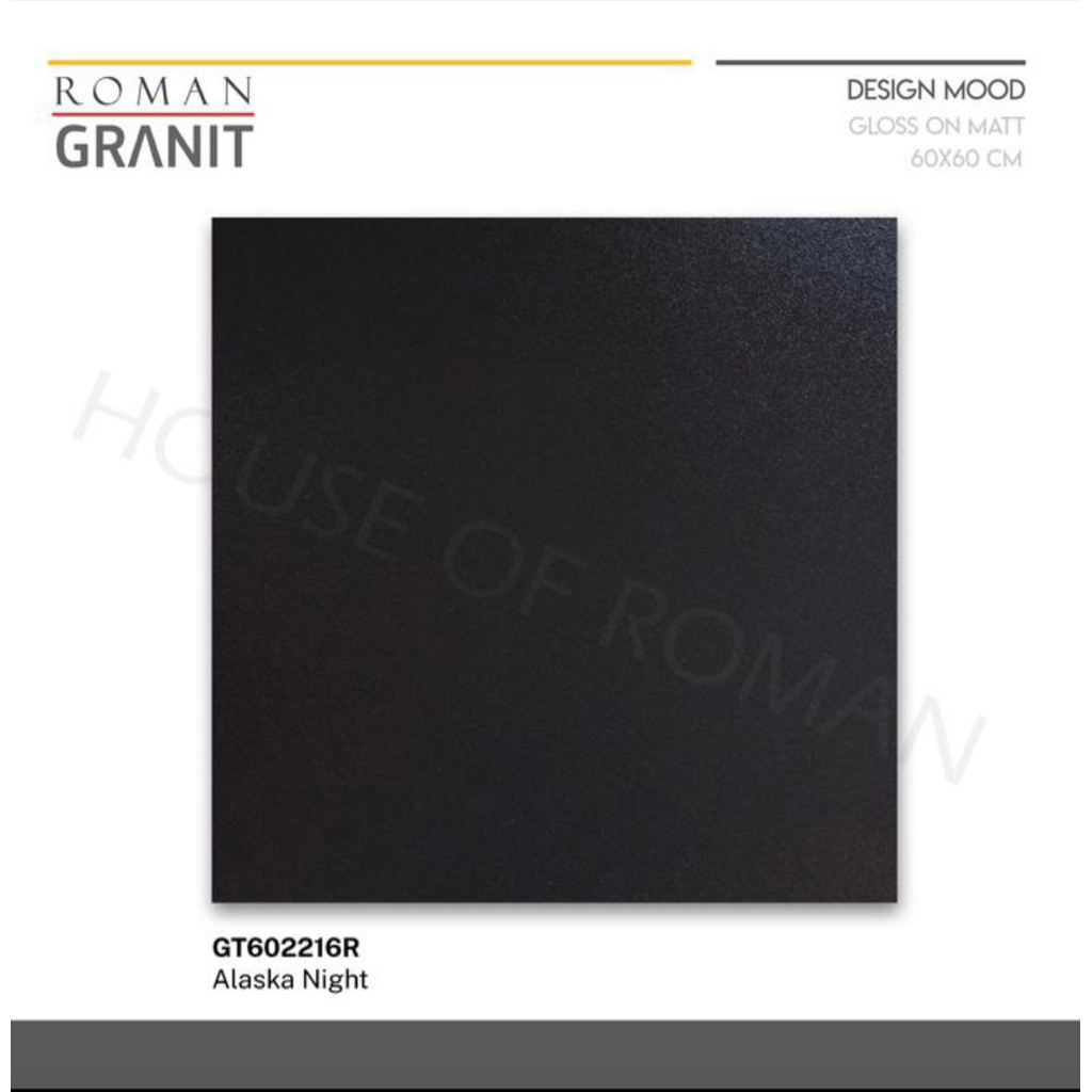 Jual Granit Roman 60x60 dAlaska Night/Granit Hitam 60x60/Granit Hitam ...
