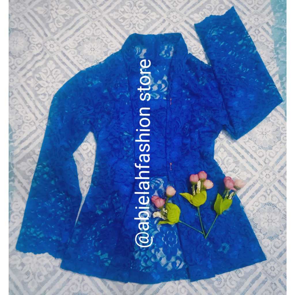 Jual Kebaya Modern Bali Brokat untuk Orang Tua Nenek Model 2025 Lengan ...