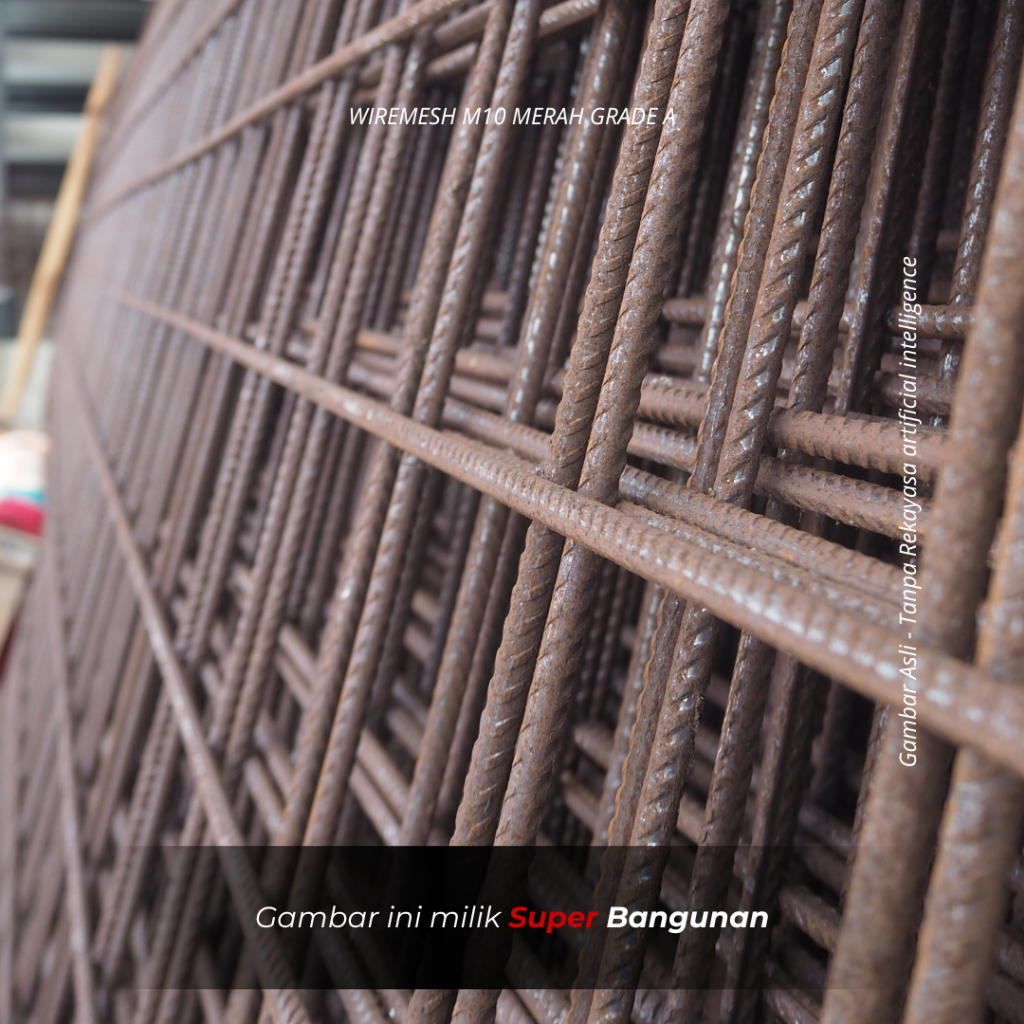 Jual JUAL WIREMESH M10 MERAH GRADE A SUPER BANGUNAN | Shopee Indonesia