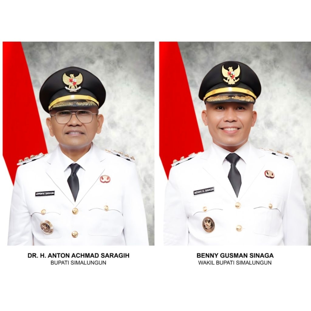 Jual Cetak Poster Bupati Simalungun dan Wakil Bupati Simalungun ...