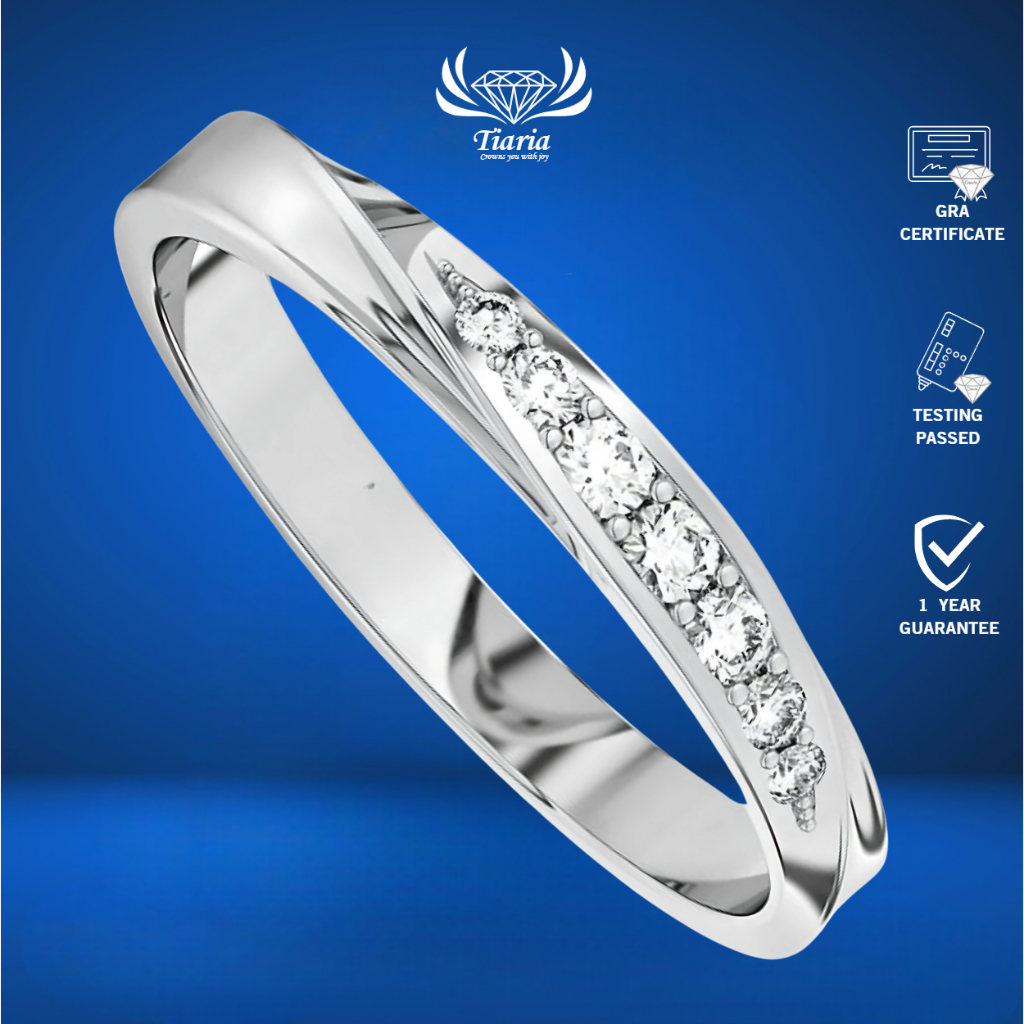 Jual Tiaria - Cincin Perak 925 Asli Anti Karat Lapis Emas 8K Berlian ...