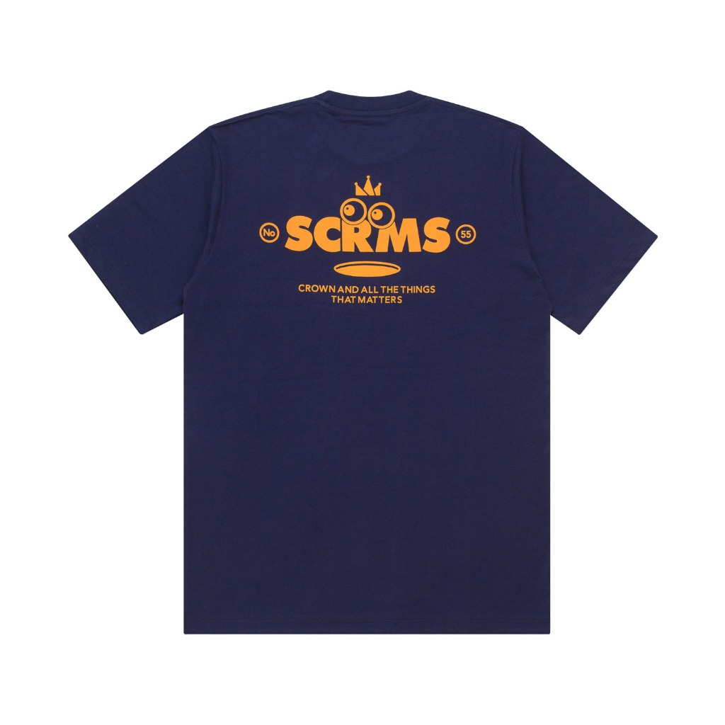 Jual Screamous Kaos T-Shirt EYES NAVY BLUE | Shopee Indonesia