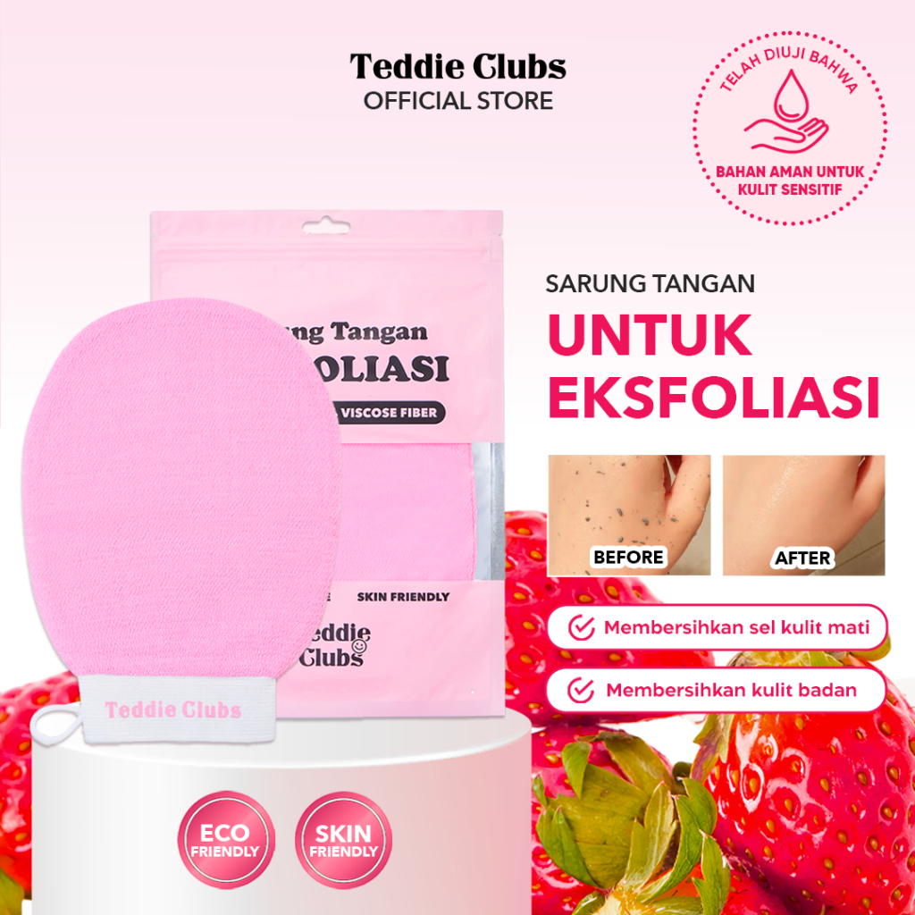 Jual [READYSTOCK] Teddy Clubs Body Exfoliating Gloves - Sarung ...