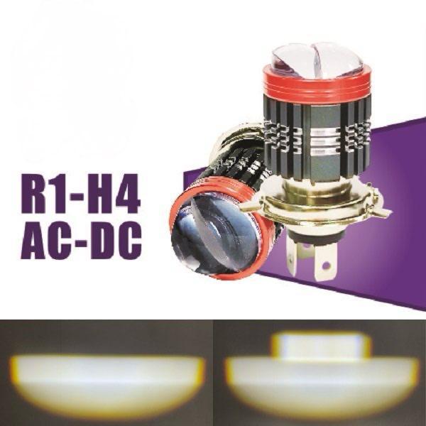 Jual Lampu LED Utama Motor Mobil R1 H4 Laser Gun D3 Lasergun AC DC ...