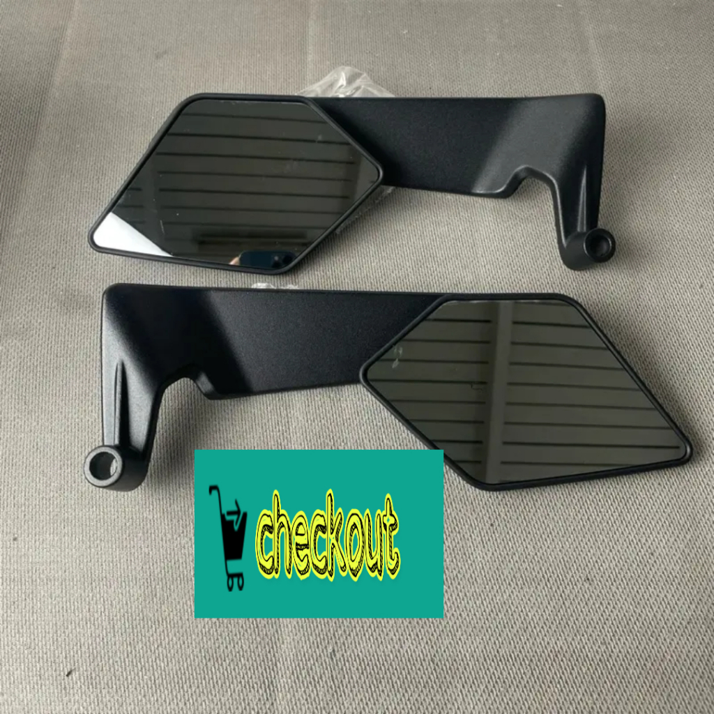 Jual Spion Winglet V6 Segi Lipat Full Cnc Universal Motor Matic Bebek ...
