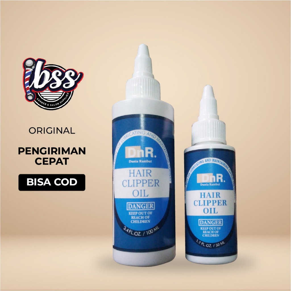Jual DNR Hair Clipper Oil Ukuran 50 ml dan 100 ml - Minyak Pelumas ...