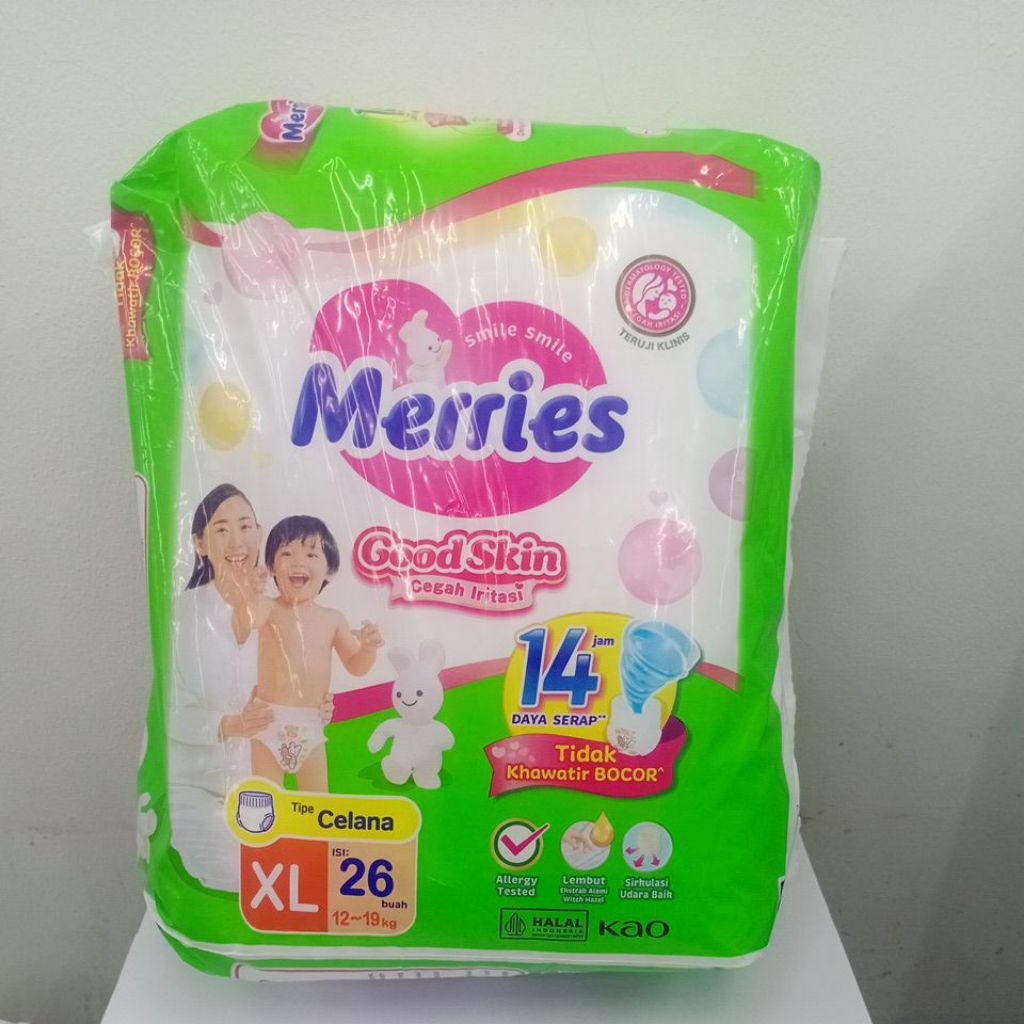 Jual PAMPERS MARRIES PANTS GOOD SKIN XL 26S | Shopee Indonesia