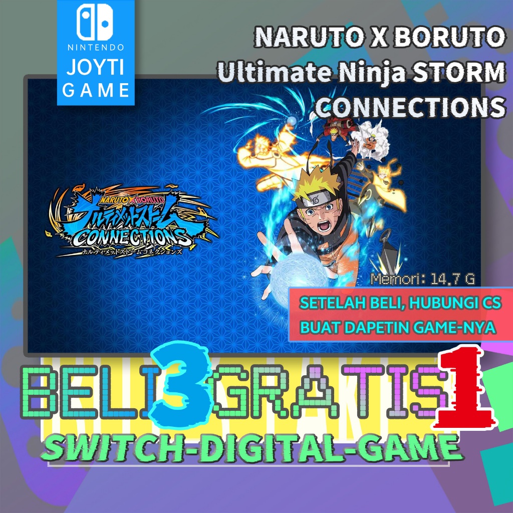 Jual NARUTO X BORUTO Ultimate Ninja STORM CONNECTIONS Nintendo Switch ...