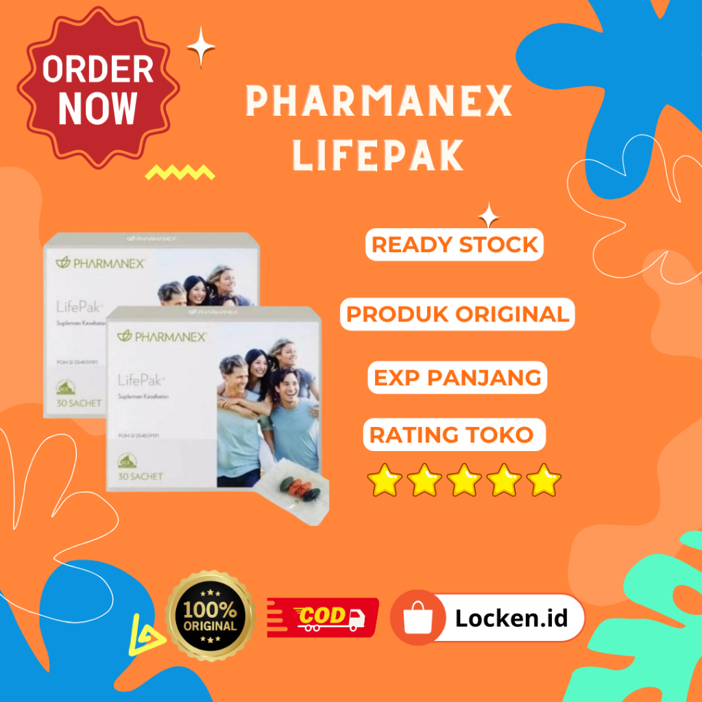 Jual Life pak lifepac (1box) 30 sachet ED 09/2026 suplemen LIFEPACKKKKK ...
