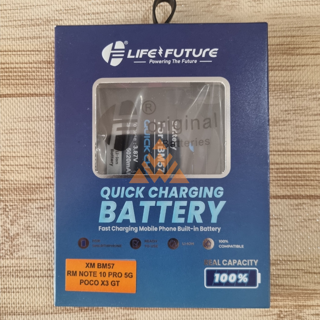 Jual Baterai LF/Life Future ~ Xaiaomi BM57/BM 57/Redmi Note 10 5G/Poco ...