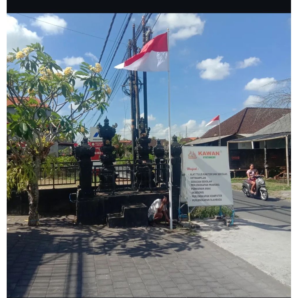 Jual tiang bendera/cagak bendera | Shopee Indonesia
