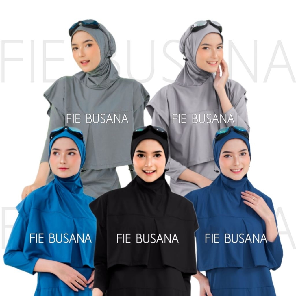 Jual Jilbab Renang Rompi Muslimah /Hijab Olah Raga Muslimah/ Hijab ...