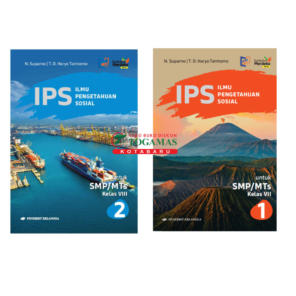 Jual Erlangga Ips Revisi Smp/Mts Kelas 7 8 9 - Ilmu Pengetahuan Sosial Kurikulum Merdeka - N ...