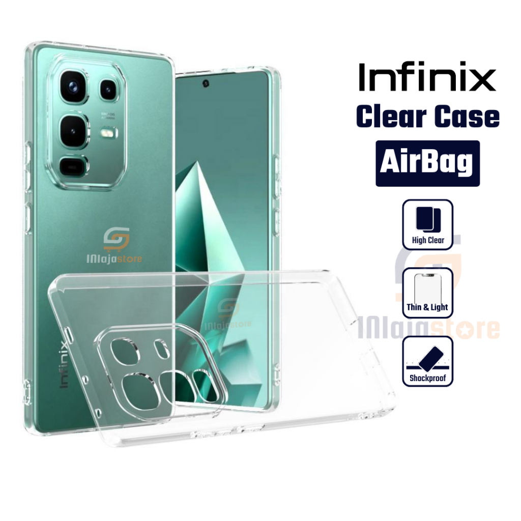 Jual Clear Case AirBag Infinix Note 50 50s 5G 50 Pro 40 40 Pro 40 Pro+ 30 30 Pro 12 12 2023 12 ...