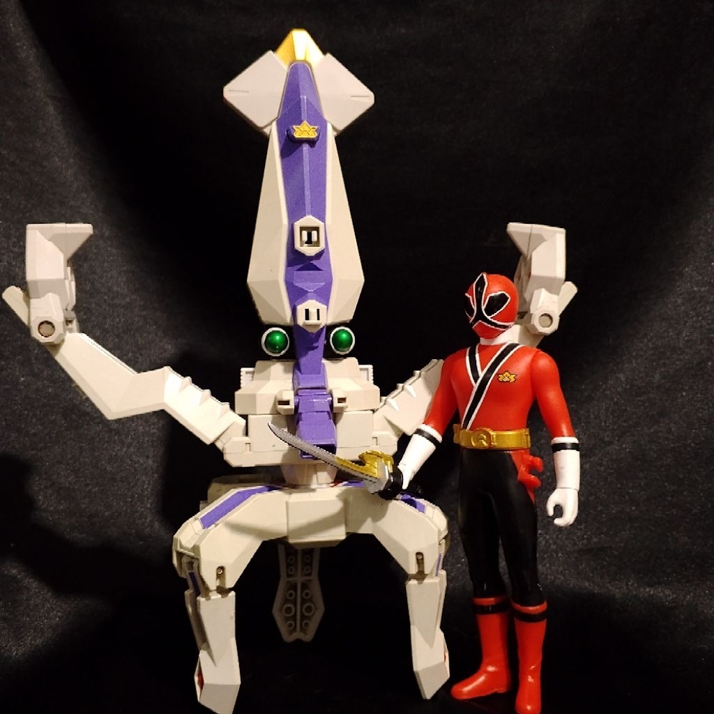 Jual DX Power Rangers SAMURAI SENTAI SHINKENGER IKA ORIGAMI Octo Zord ...