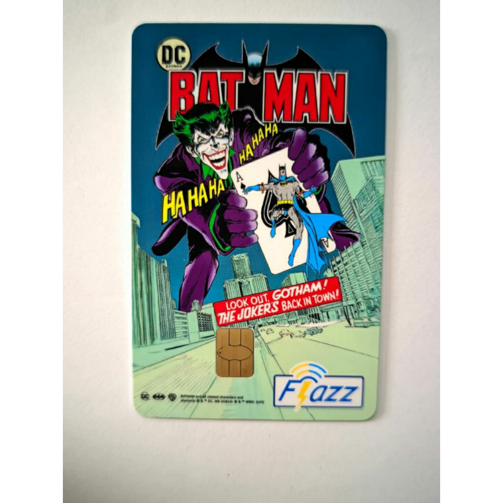Jual Kartu Flazz Gen 2 limited edition Batman joker magazine | Shopee ...
