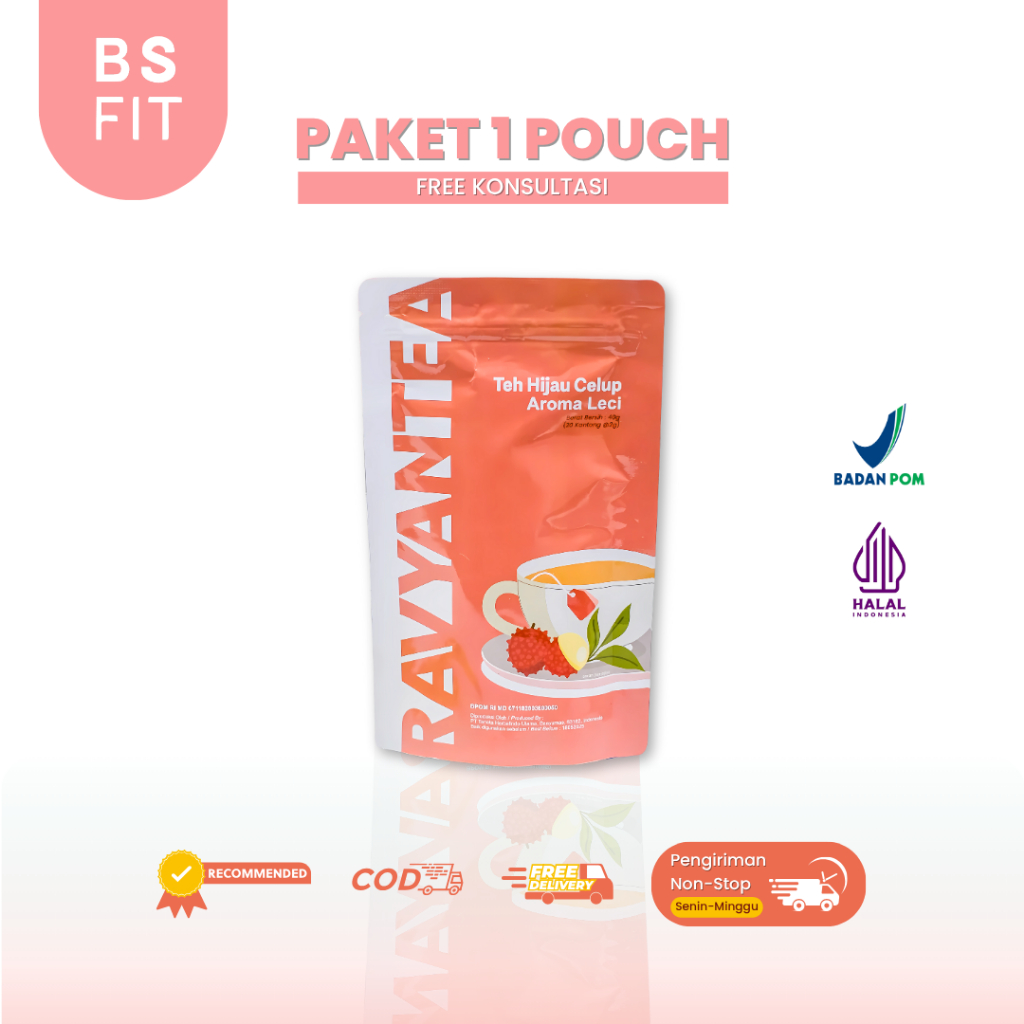 Jual 1 PC - RAVYAN TEA PREMIUM - TEH AROMA LECI | Shopee Indonesia