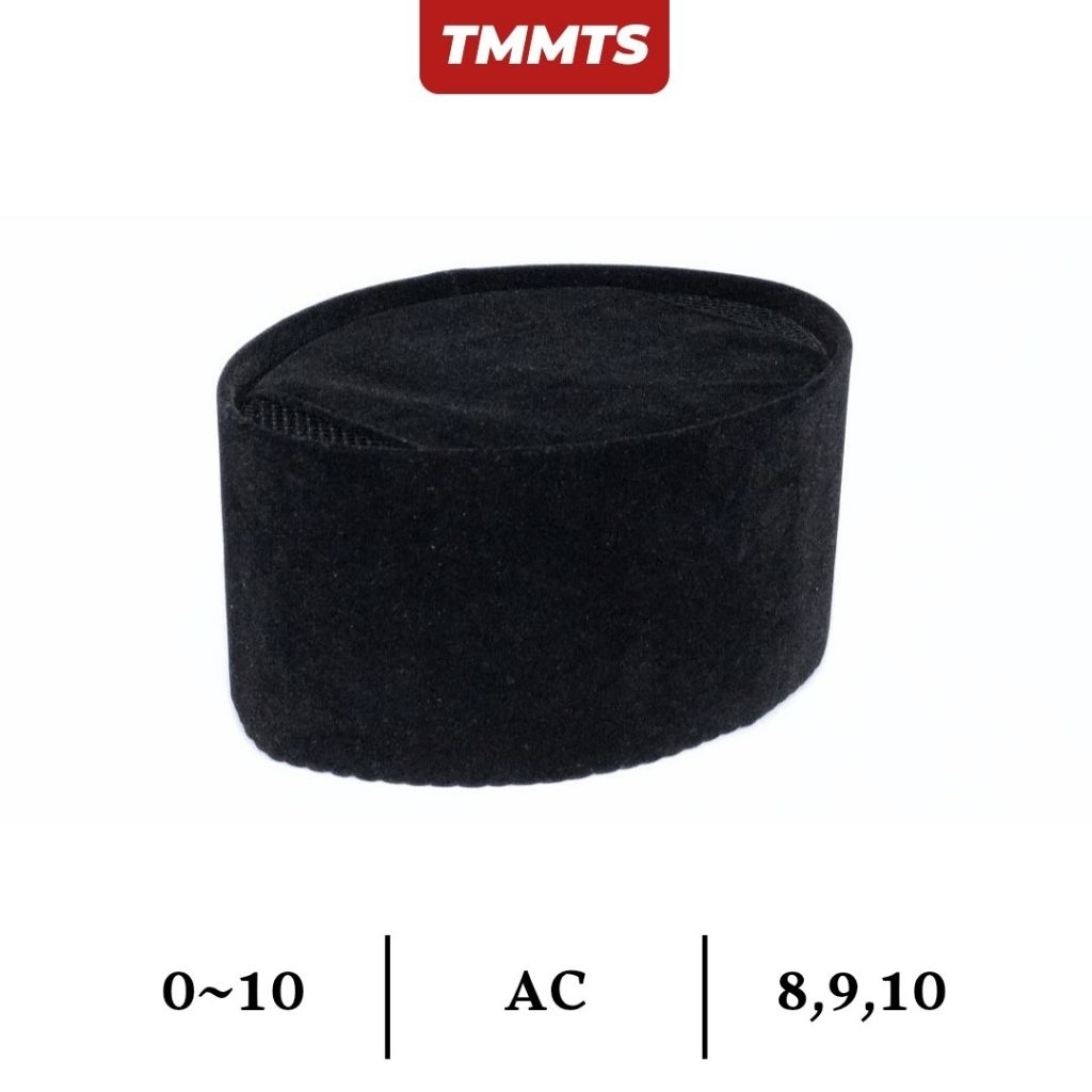 Jual TMMTS | Premium Songkok Nasional - AC | Peci Kopiah Hitam Polos Anak dan Dewasa | Shopee ...