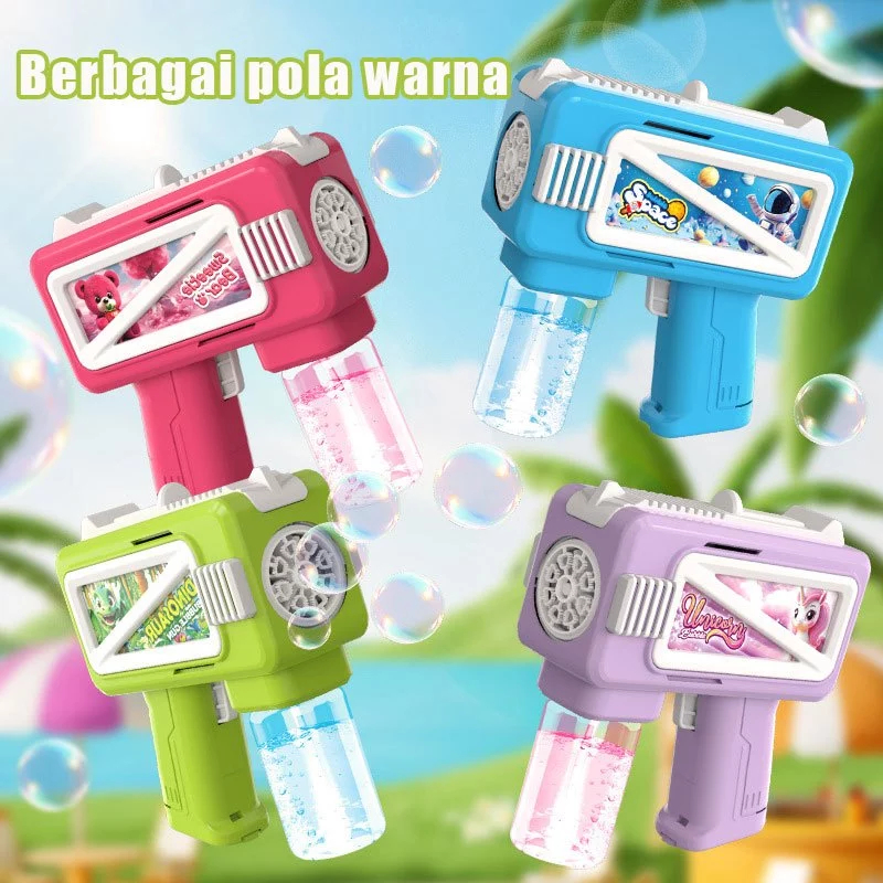 Jual Happy Toys - Mainan Anak Tembakan Mesin Gelembung Listrik / Mainan ...