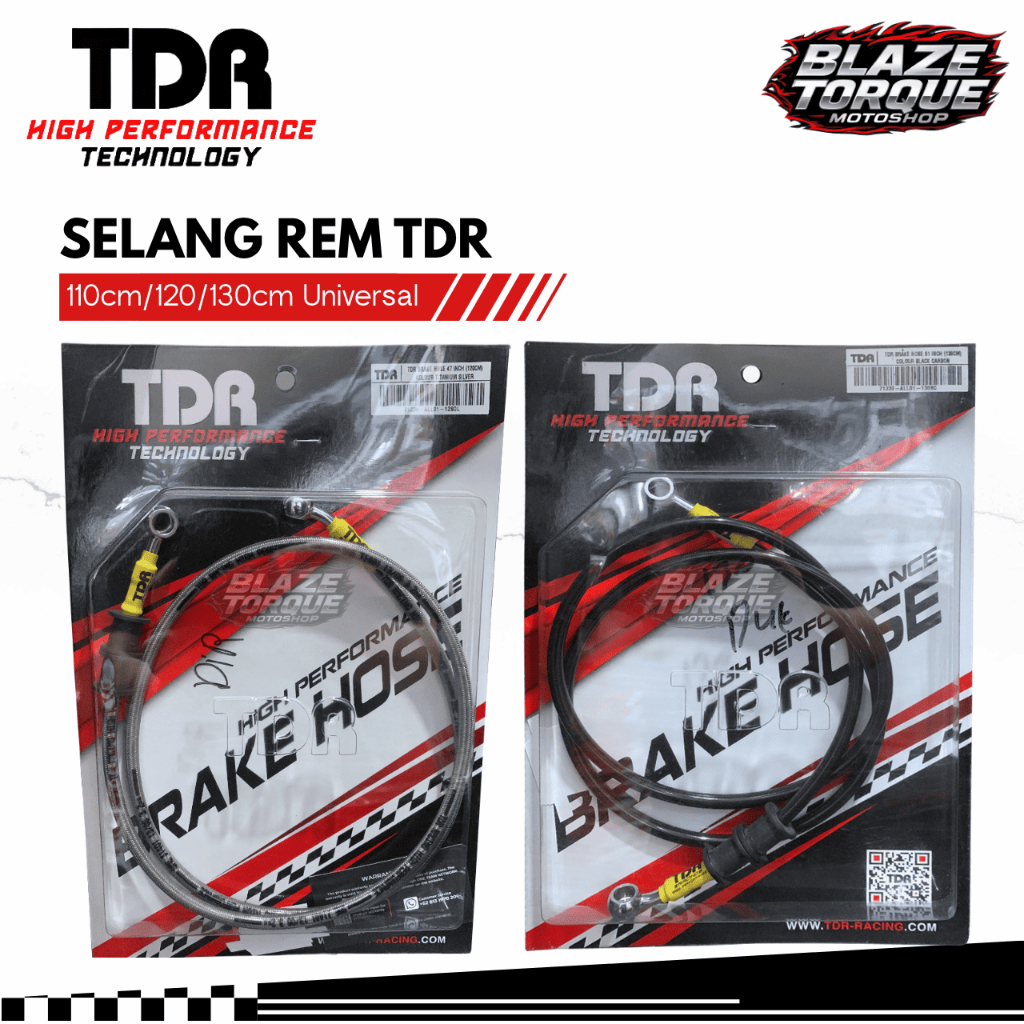 Jual Selang Rem TDR 110cm 120cm 130cm Bebek Matic Sport Universal Original TDR | Shopee Indonesia