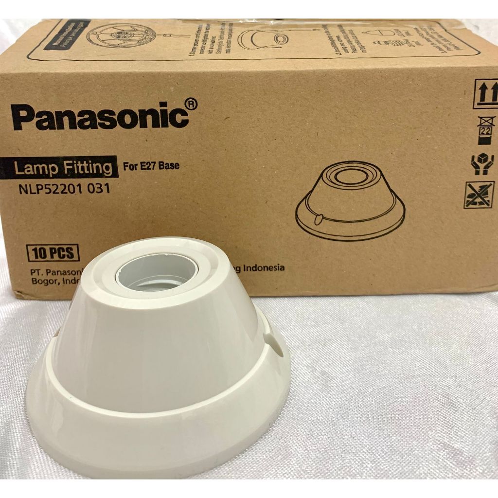 Jual Promo fitting lampu panasonic / fitting plafon panasonic bulat ...