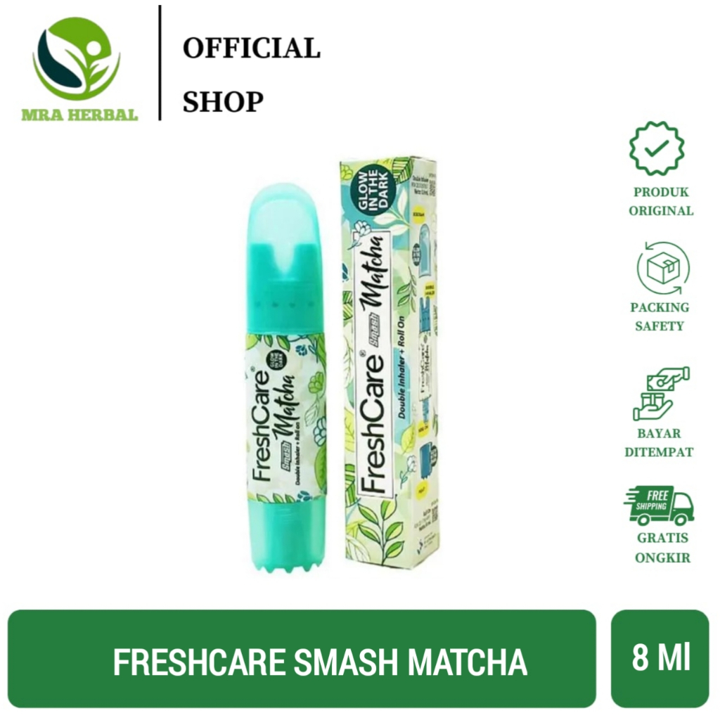 Jual Freshcare Smash Matcha | Minyak Angin Fresh Care | Double Inhaler ...