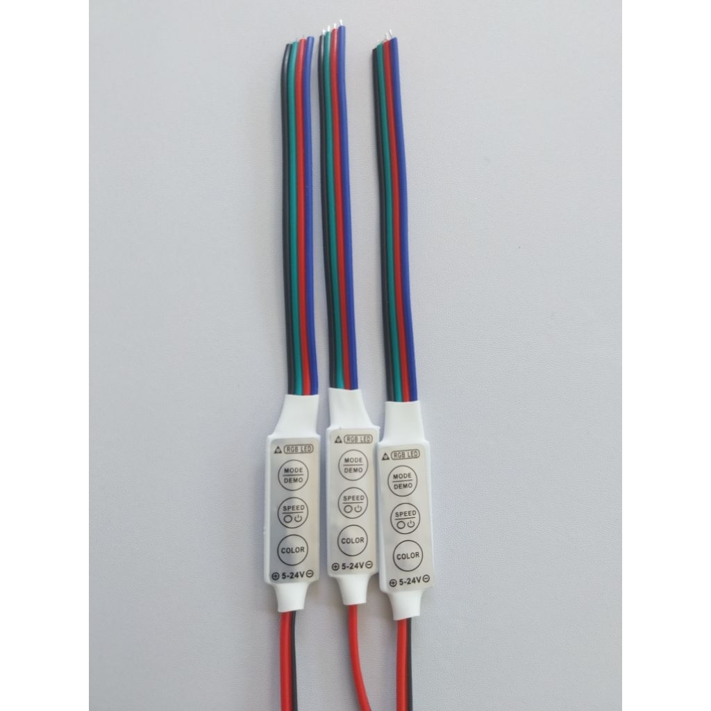Jual modul lampu led controler modul rgb mini 12v-24v 4 pin output ...
