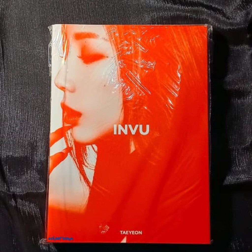 Jual [Clearance Sale] Taeyeon 3rd Album INVU Photobook Orange Ver Full ...