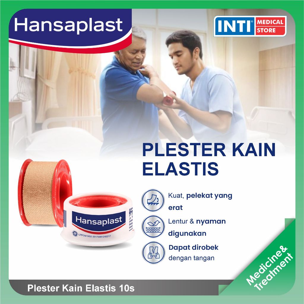 Jual HANSAPLAST | Plester Rol Kain | Plester Gulung Kain Serbaguna ...