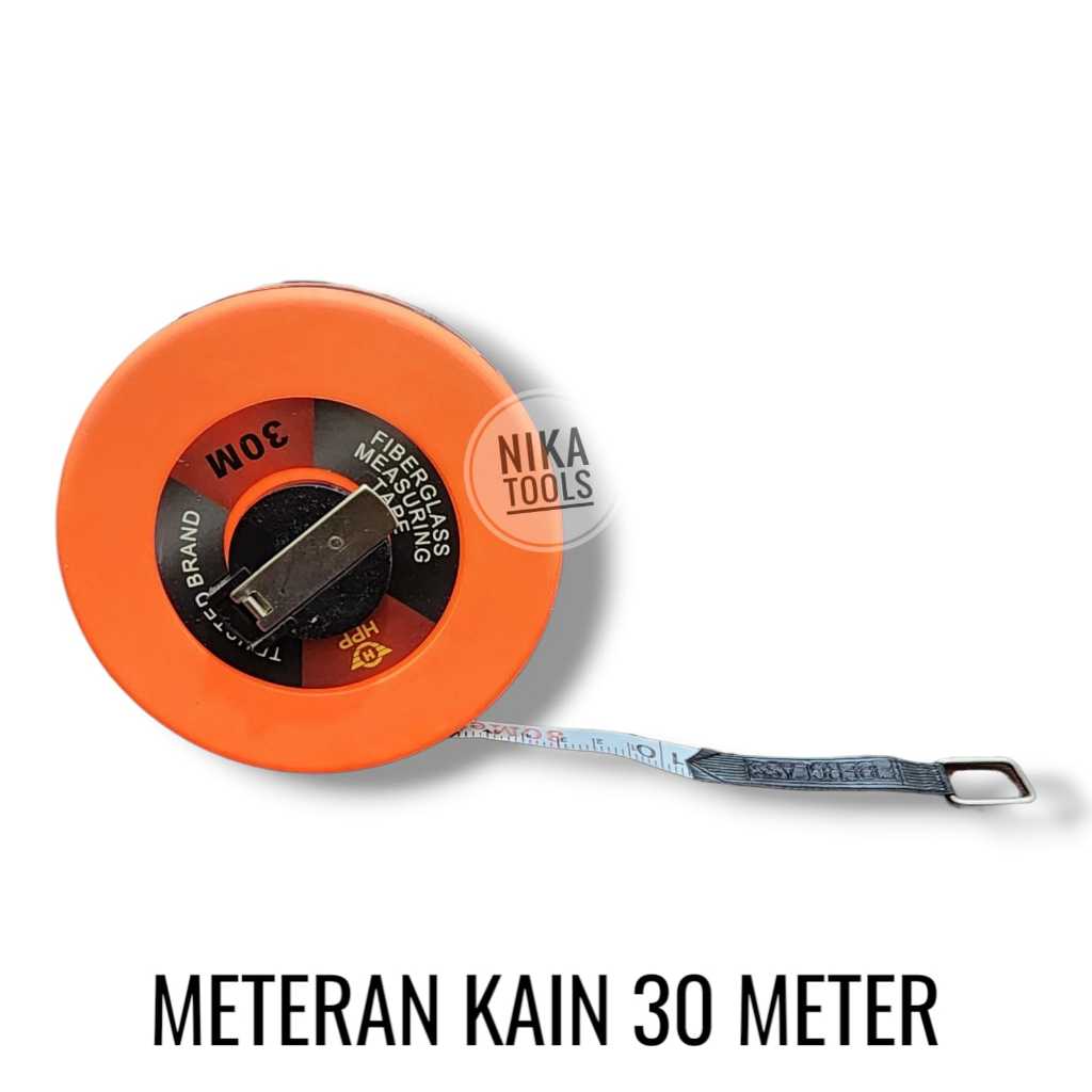 Jual Meteran Gulung Bulat Kain Kuli 30 M Meter | Shopee Indonesia