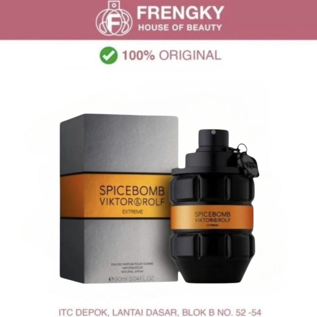 Jual Parfum Victor Rolf spice bomb extreme edp 90ml | Shopee Indonesia