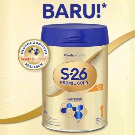 Jual S26 PROMIL GOLD TAHAP 1 900GR | Shopee Indonesia