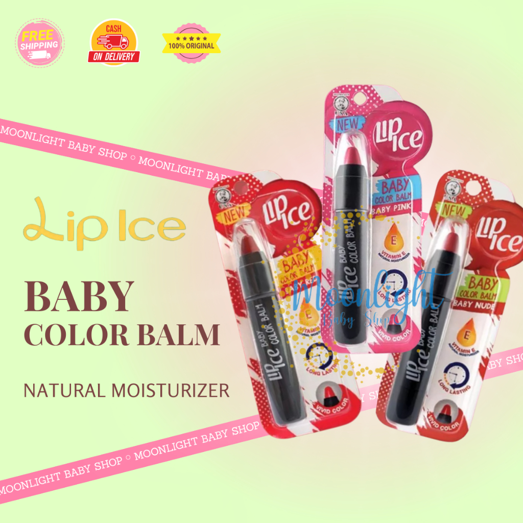 Jual Lip Ice Baby Color Lip Balm - Lip Crayon Lipstick | Shopee Indonesia