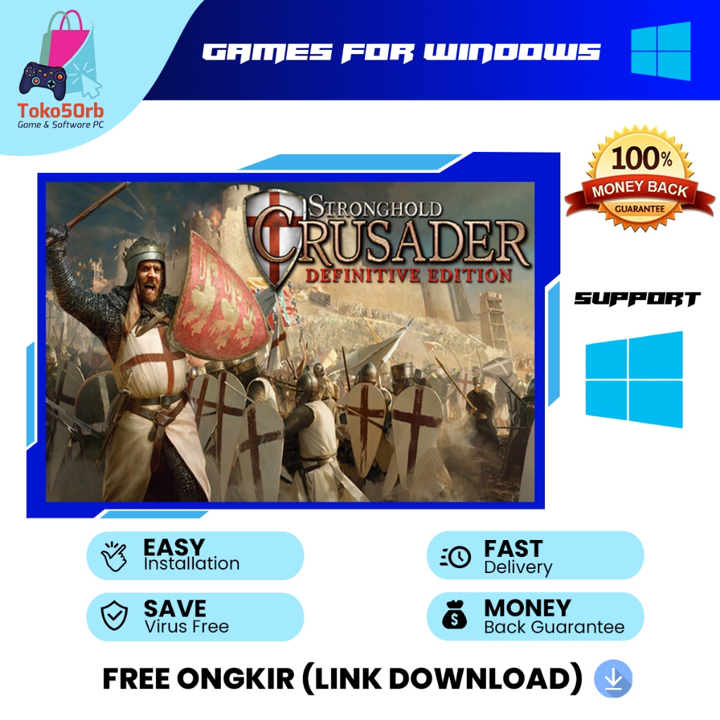 Jual Stronghold Crusader: Definitive Edition Game for PC | Full Version ...