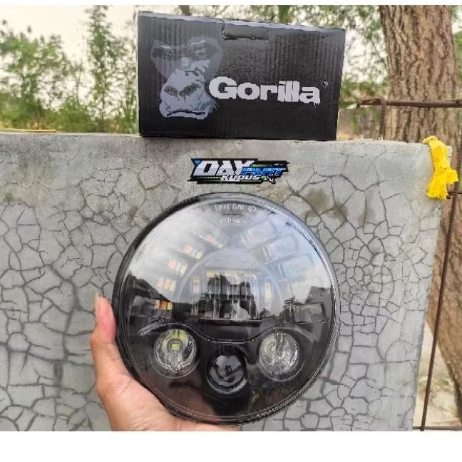 Jual LAMPU DAYMAKER 7 INCH ORI ORIGINAL GORILLA PNP BATOK NINJA MEGAPRO ...